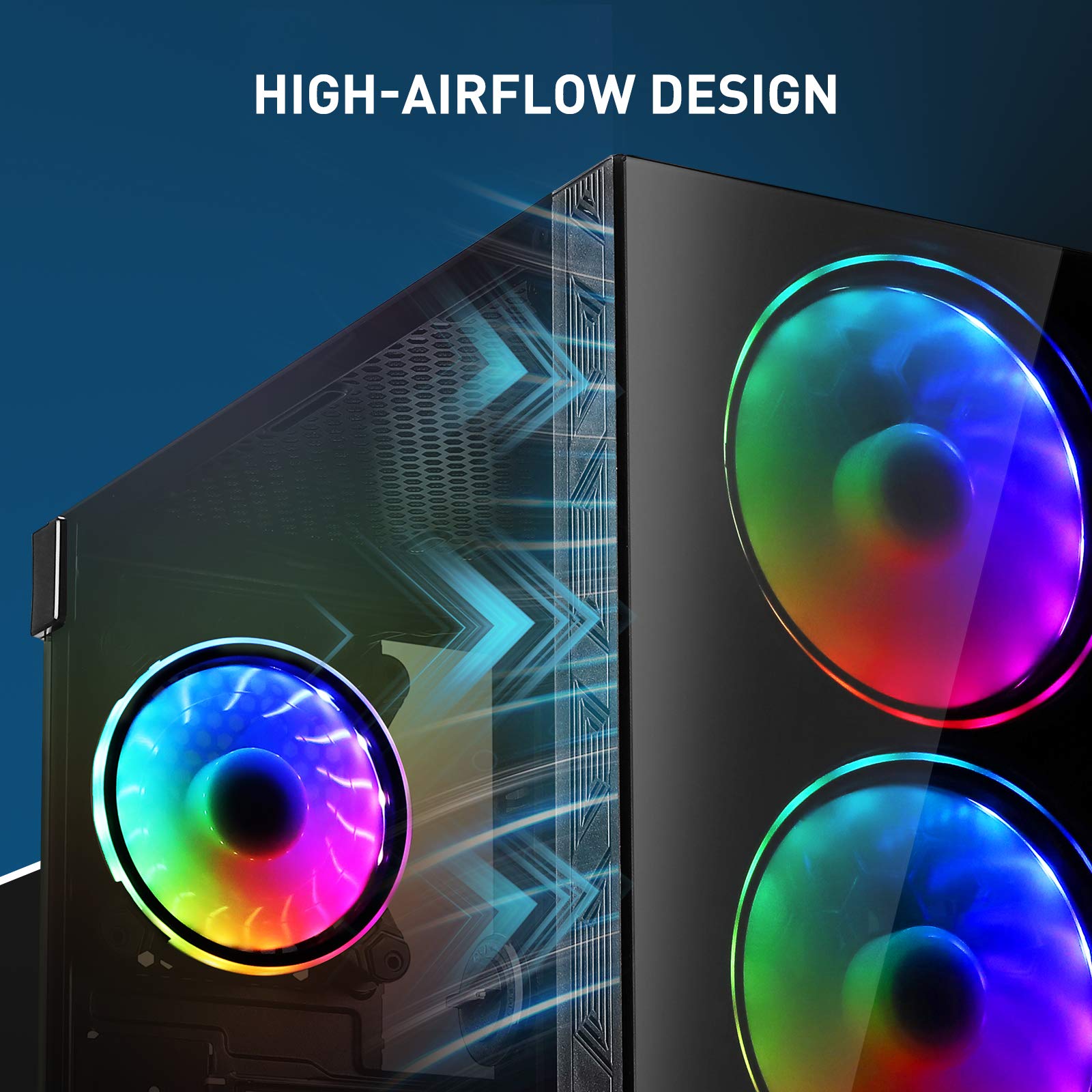 GIM ATX Mid-Tower Case with 4...B08K4H1DT3 | Encarguelo.com