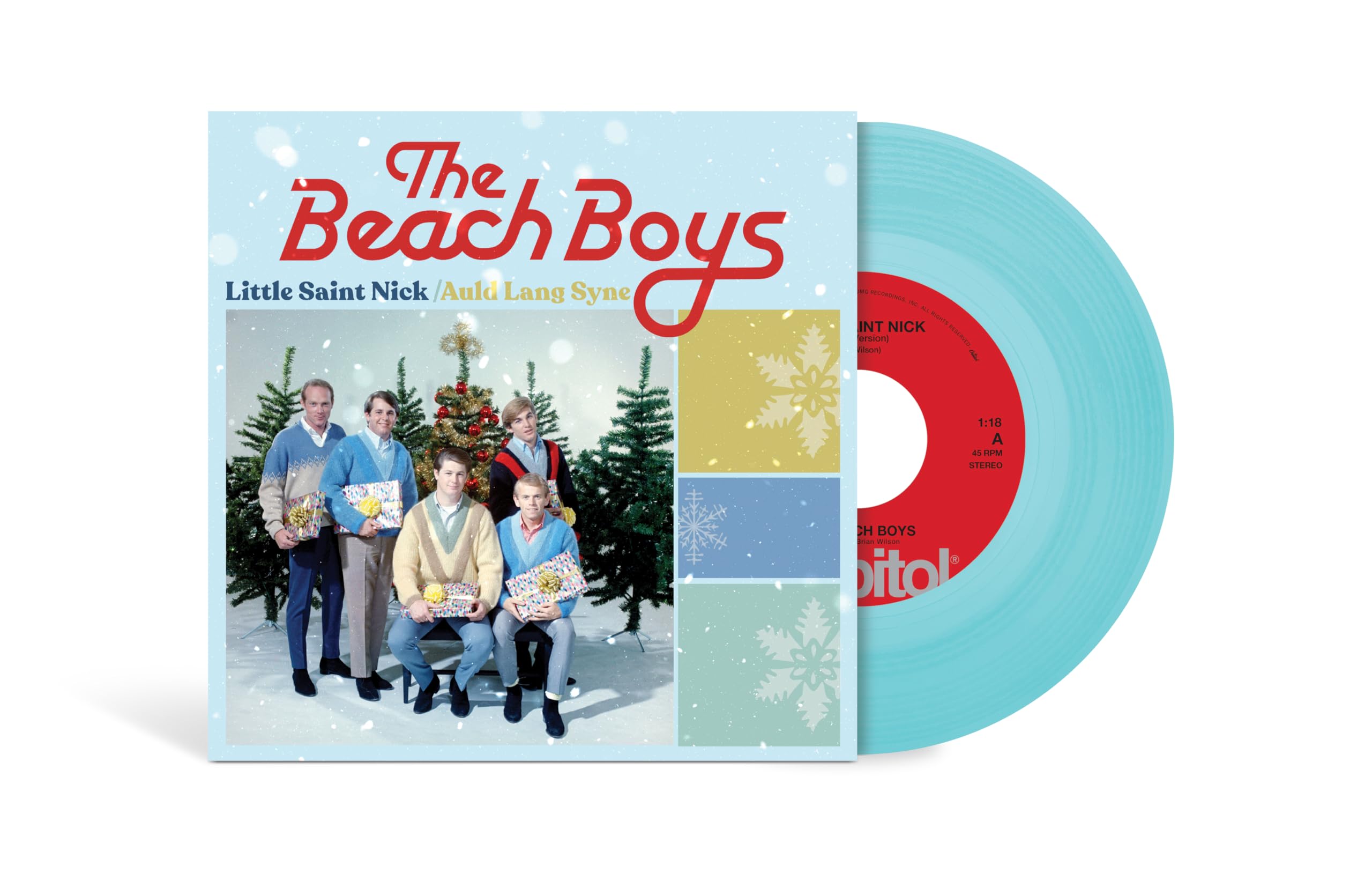 Amazon.com: Little Saint Nick[Ice Blue 7" Single]: CDs & Vinyl