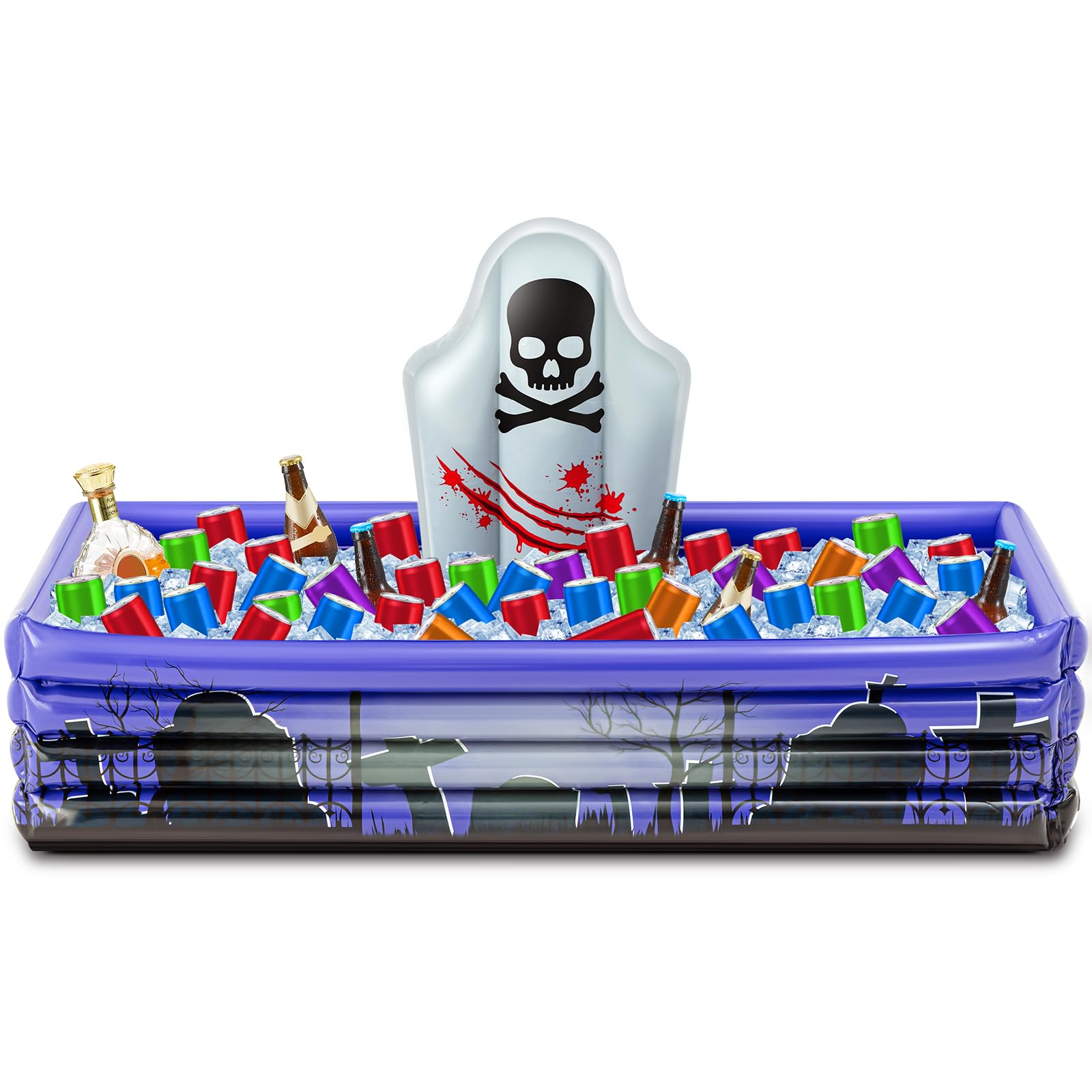 Aoriher Death to My 20s Decorations 40 Inch Inflatable Cooler Tombstone ...