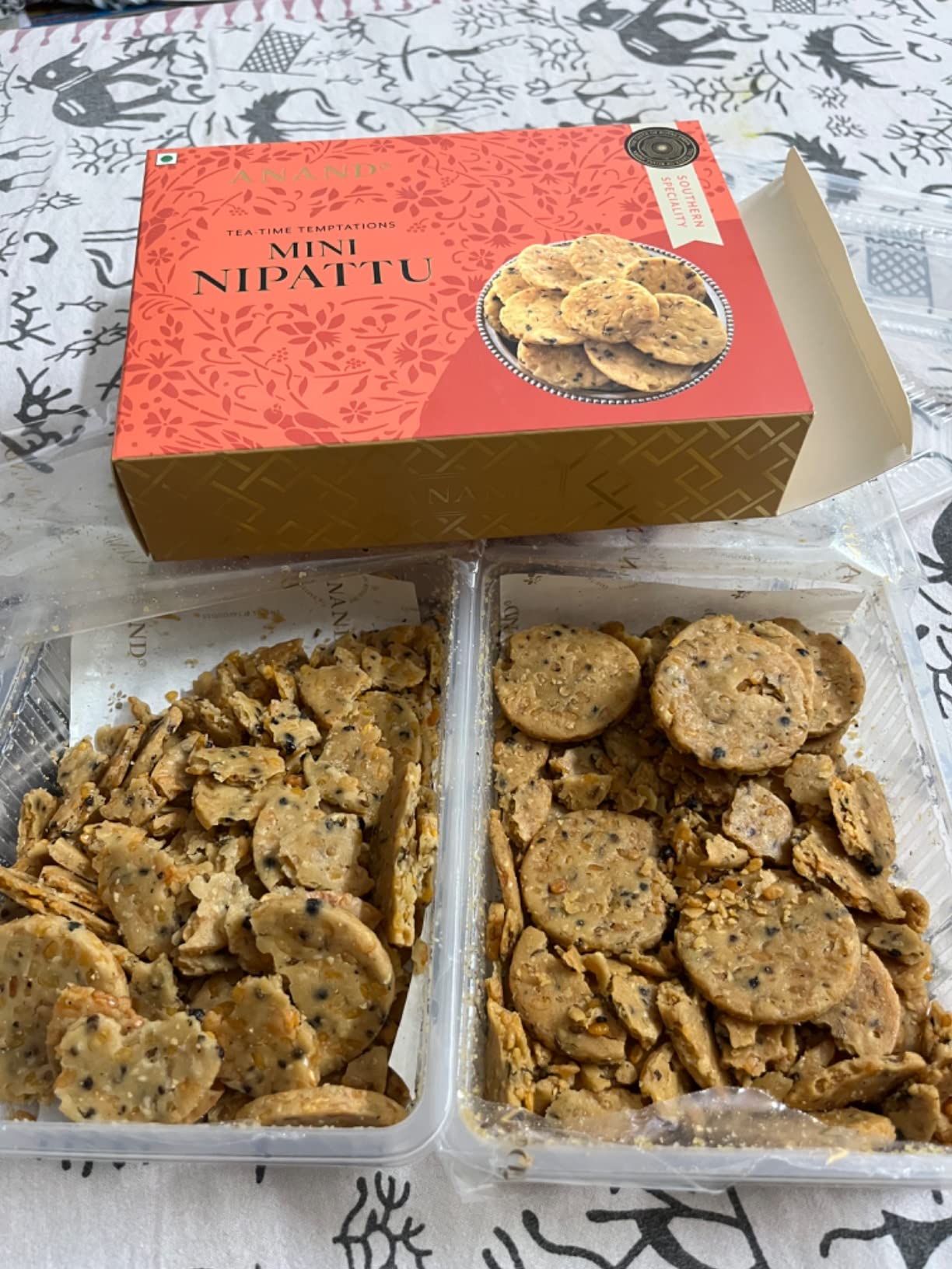 Anand Mini Nippattu/Chekkalu/Thattai | Homemade Snacks, Indian Snacks ...