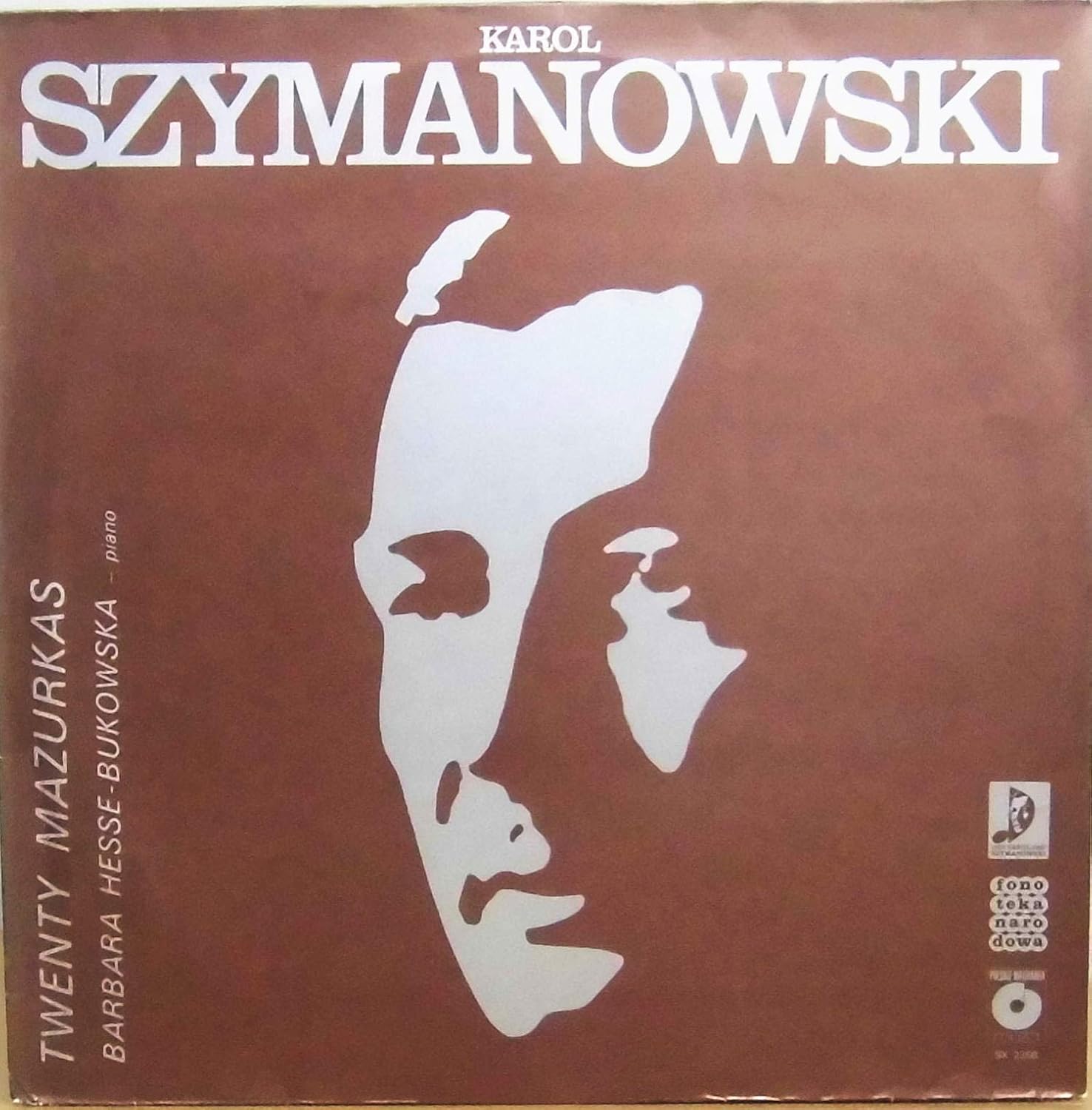 Amazon | シマノフスキ：マズルカ / Barbara Hesse-Bukowska [Vinyl LP] | ブコウスカ | 室内楽 ...