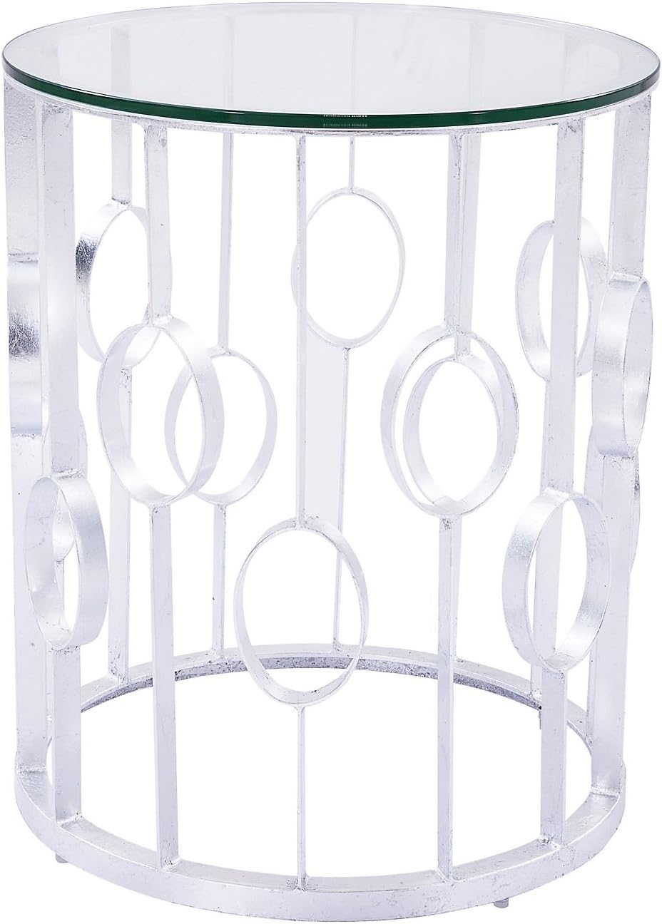 Amazon.com : Alexa Side Table, Silver, Standard Side Tables : Patio ...