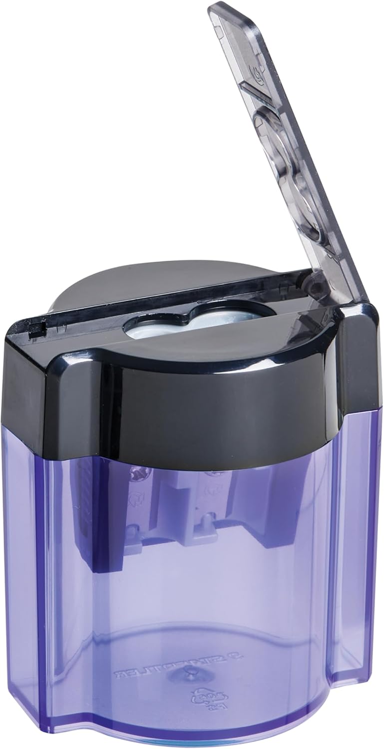 Amazon.com: STAEDTLER Metal Double Hole Sharpener with Oval Tub ...
