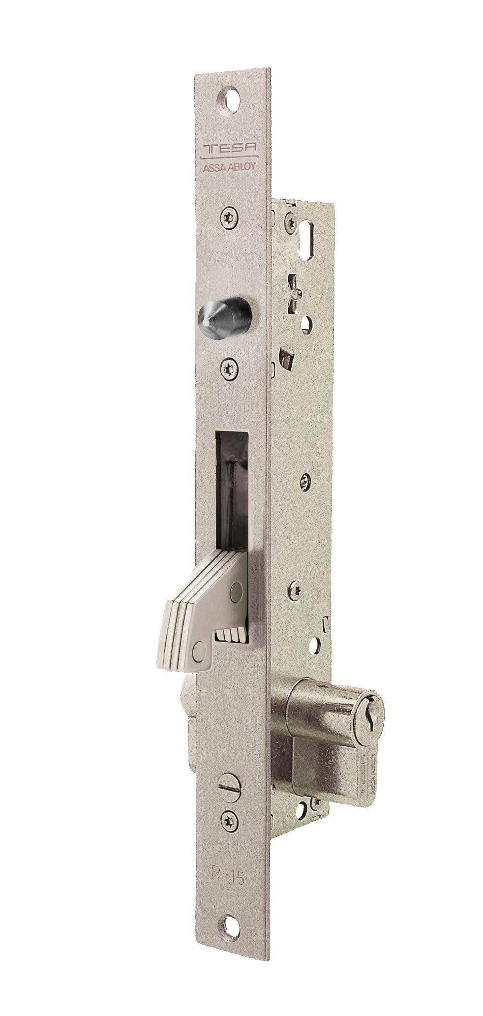 Tesa Assa Abloy – Lock with metallic profiles, silver, 2241C253I ...