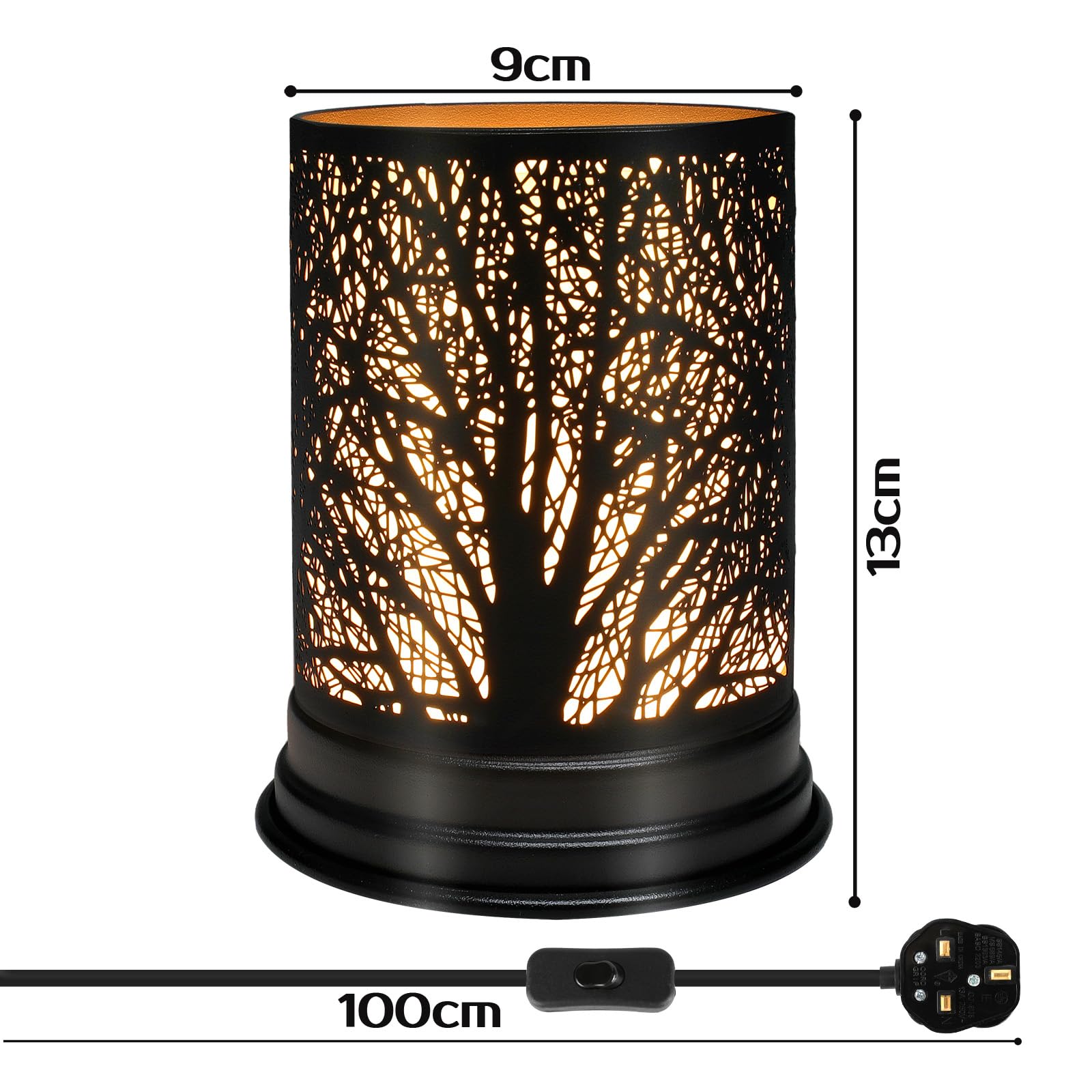 Kinberry Battery Operated Lamp Cordless Table Lamps With Led Bulb 8150