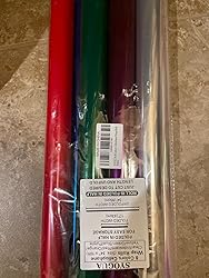 Amazon.com: SYOGUA 8 Rolls Colored Cellophane Wrap, Extra Wide (34 in x ...