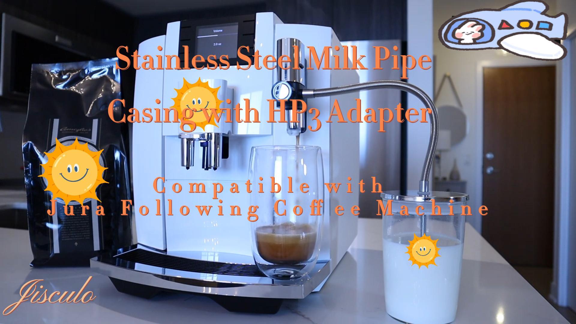 Watch Stainless Steel Milk Pipe Casing with HP3 Adapter on Amazon Live