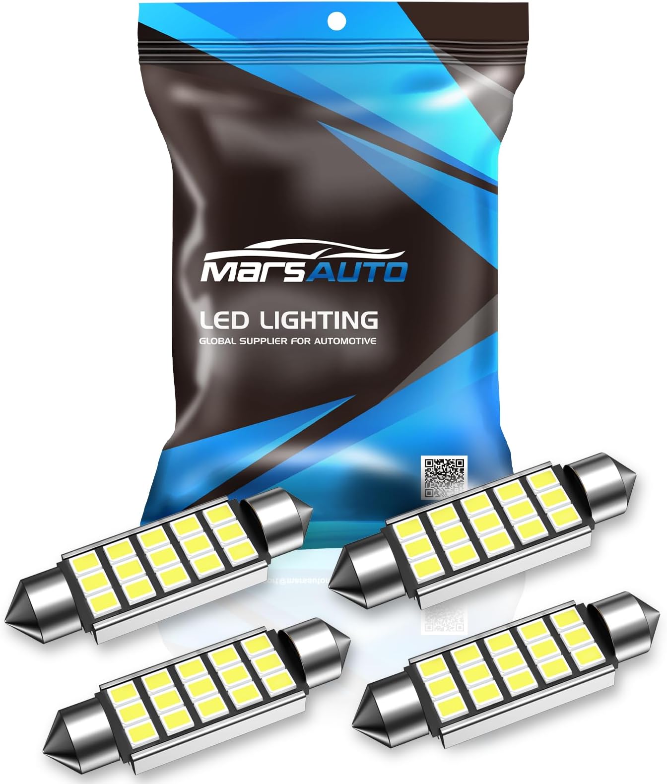 Amazon.com: Marsauto 578 Led Light Bulb, 211-2 212-2 41mm 42mm LED ...