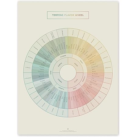 Amazon.com: Goldleaf Cannabinoid Health Matrix Print, Cannabis ...