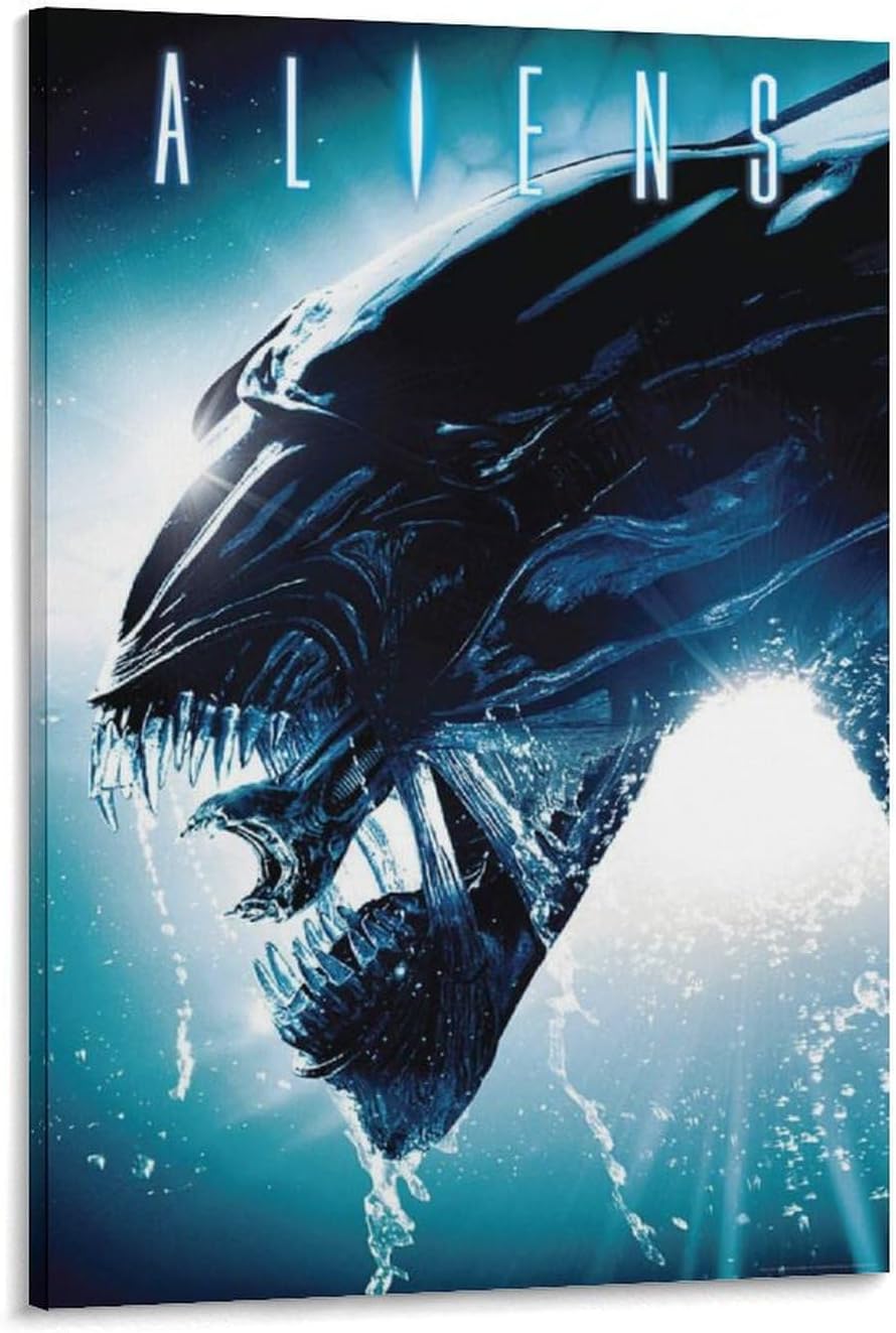 Amazon.com: Movie Poster Alien Poster Horror Decor Horror Decor Horror ...
