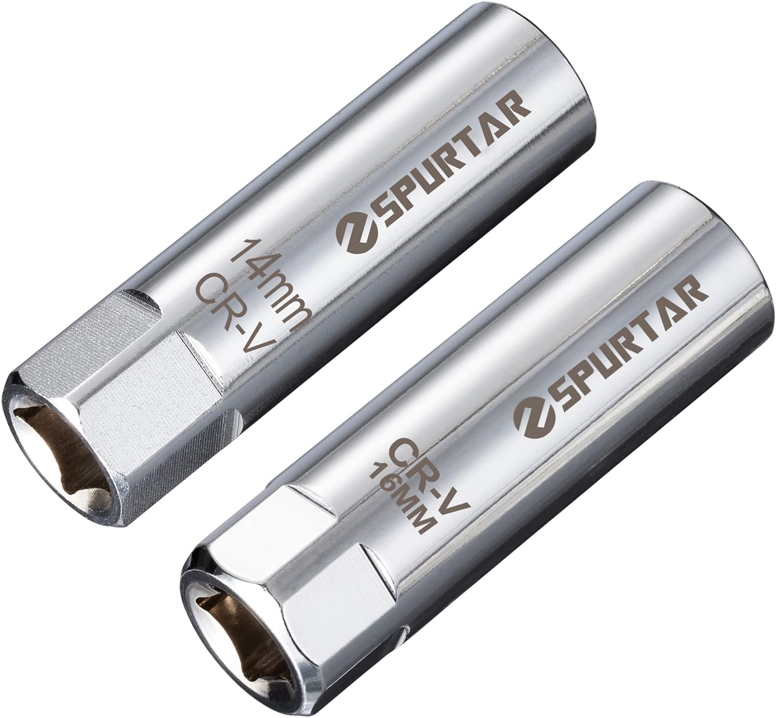 Amazon.com: Powerbuilt 3/8" Dr. Metric 16mm Spark Plug Socket, Silver ...