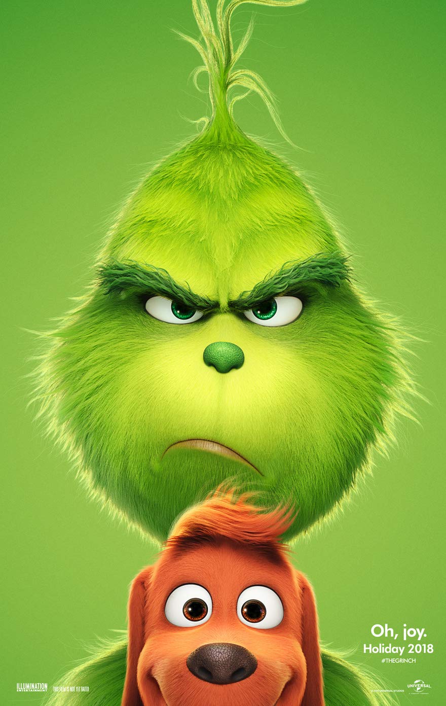 Amazon.com: Movie Poster THE GRINCH 2 Sided ORIGINAL Version B Mini ...