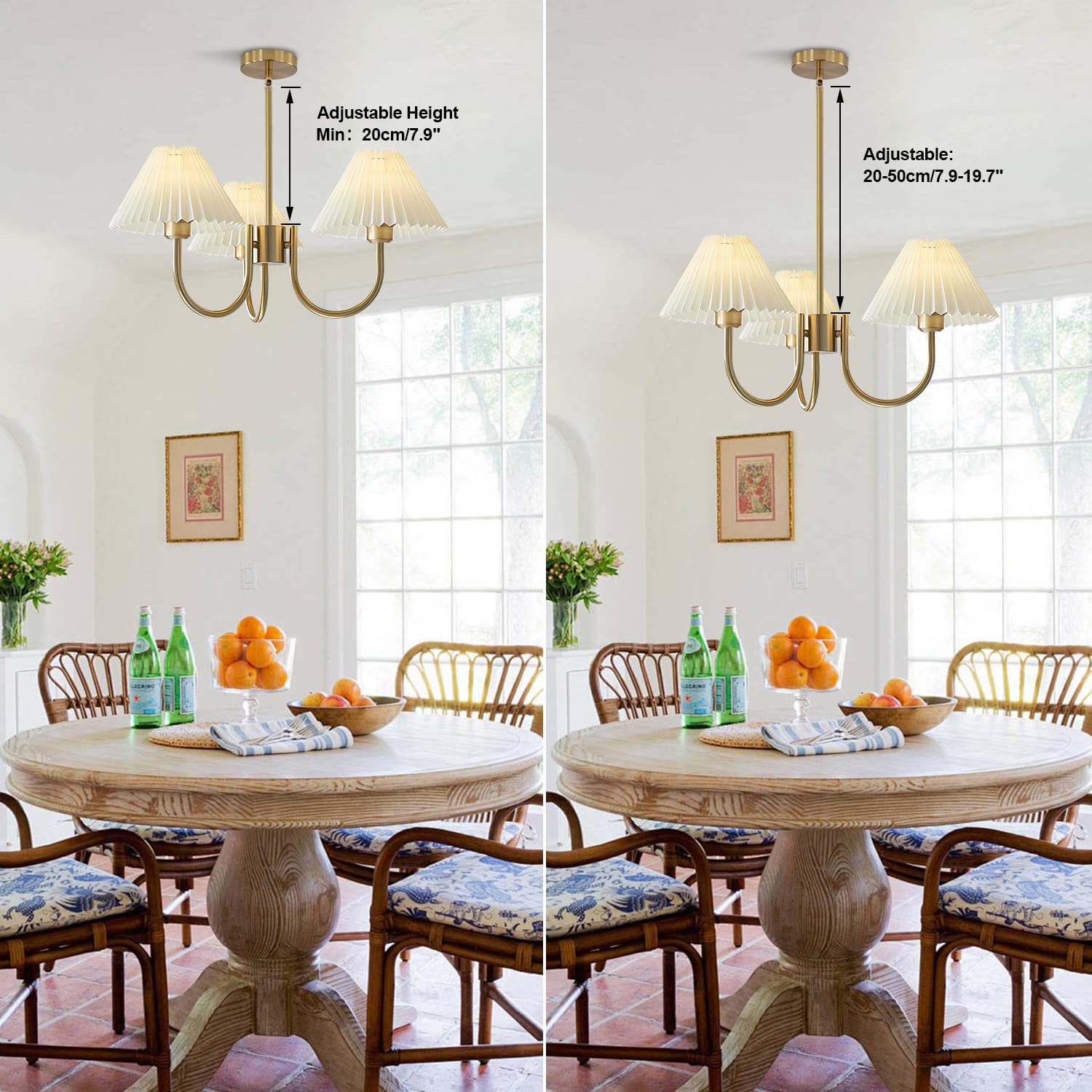 Snapklik.com : Lighting 3 Light Chandelier Light Fixture Traditional ...
