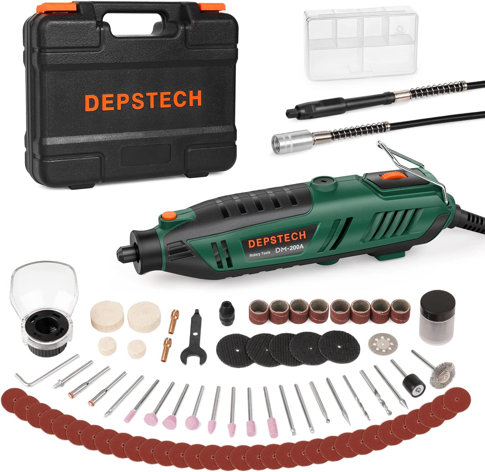 DEPSTECH Outil Multifonction Sans Fil, Grande Batterie 8 V 2500mAh, 5 ...