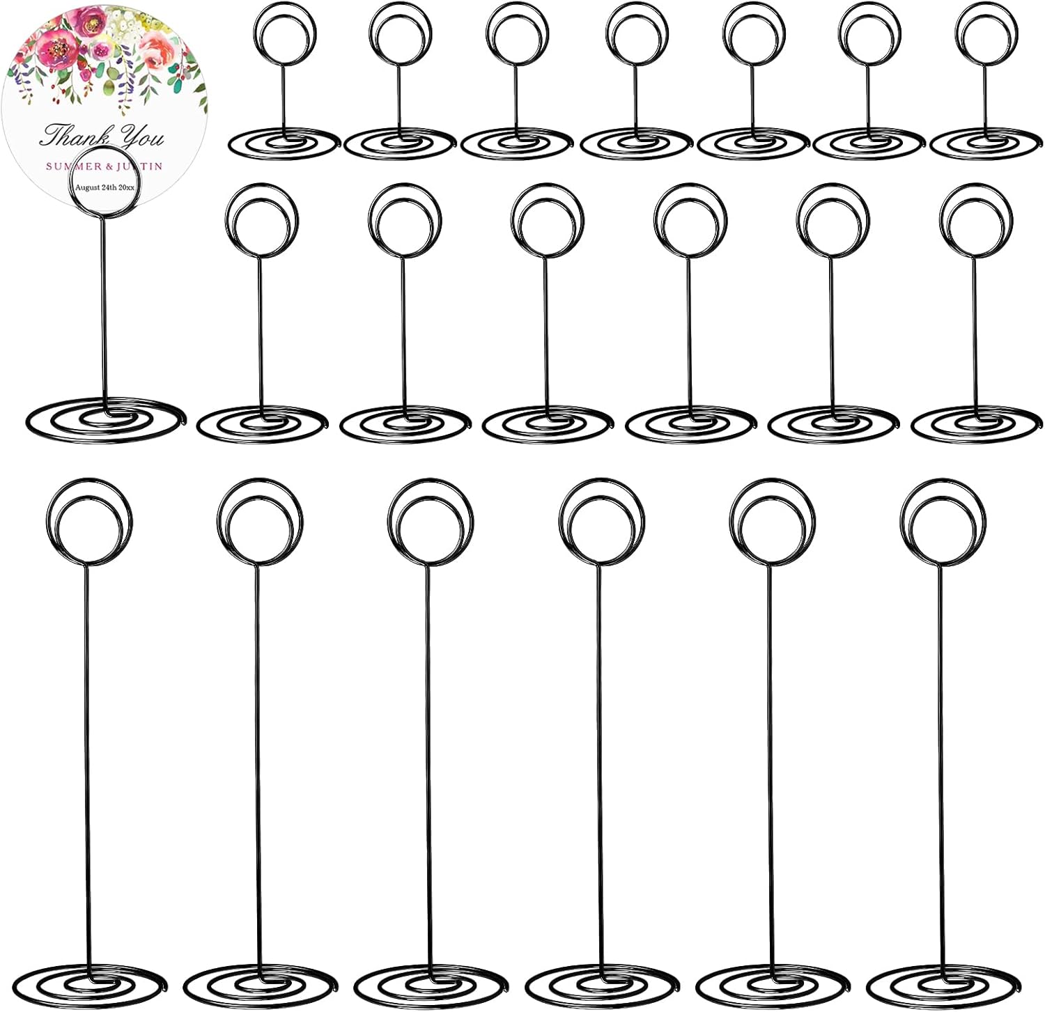 Amazon.com: Aemygo 3 Sizes Table Number Holders, 36 Pack Table Numbers ...