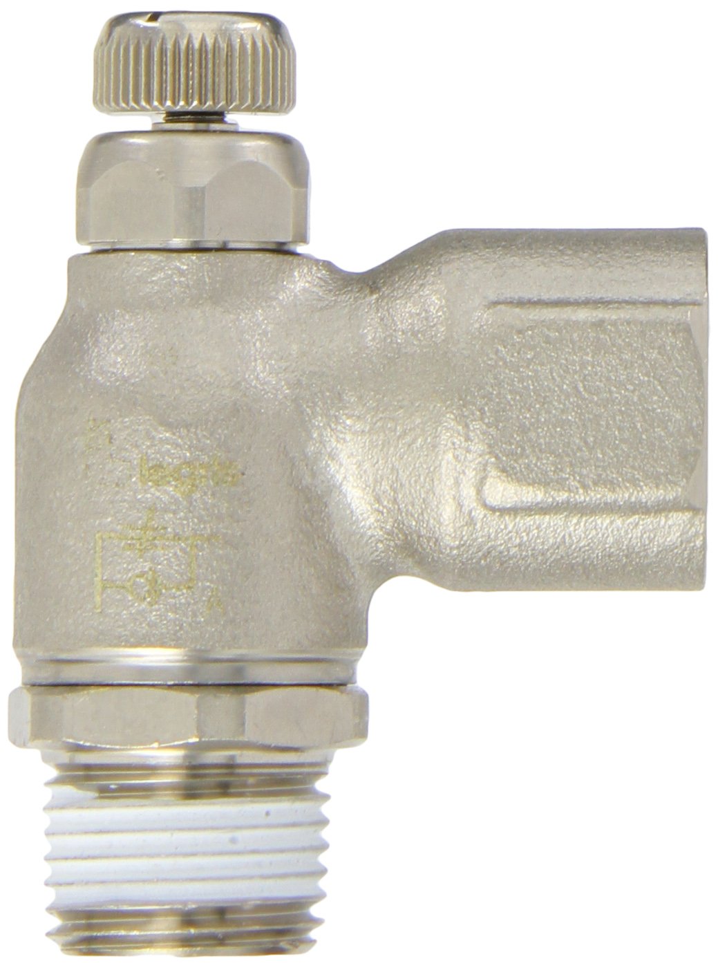 90 Degree Elbow Meter-Out 1/2 NPT Male x NPT Female Legris 7115 22 22 ...