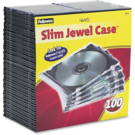 Amazon.com: Staples Slim Jewel Cases, 50 Cases : Electronics