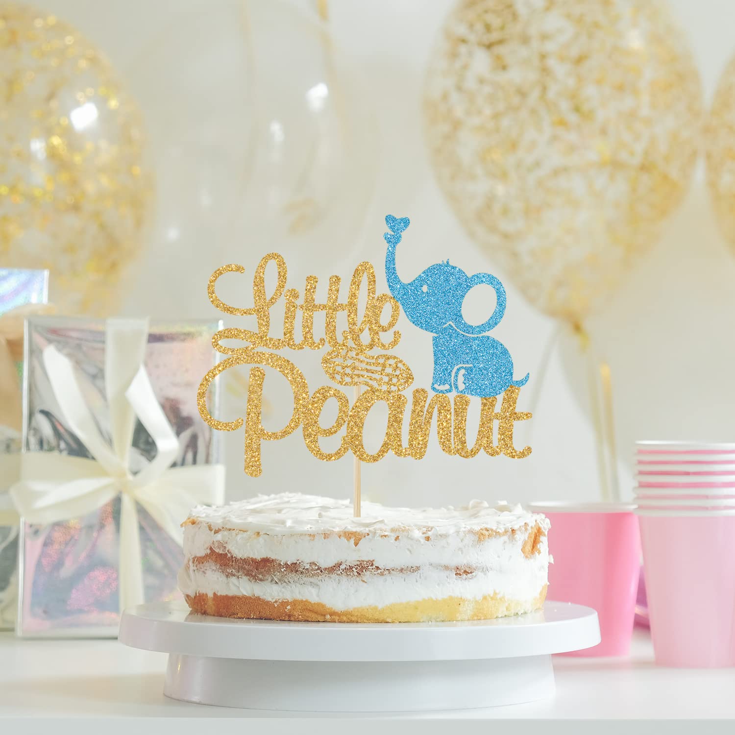Peanut Baby Shower Cake