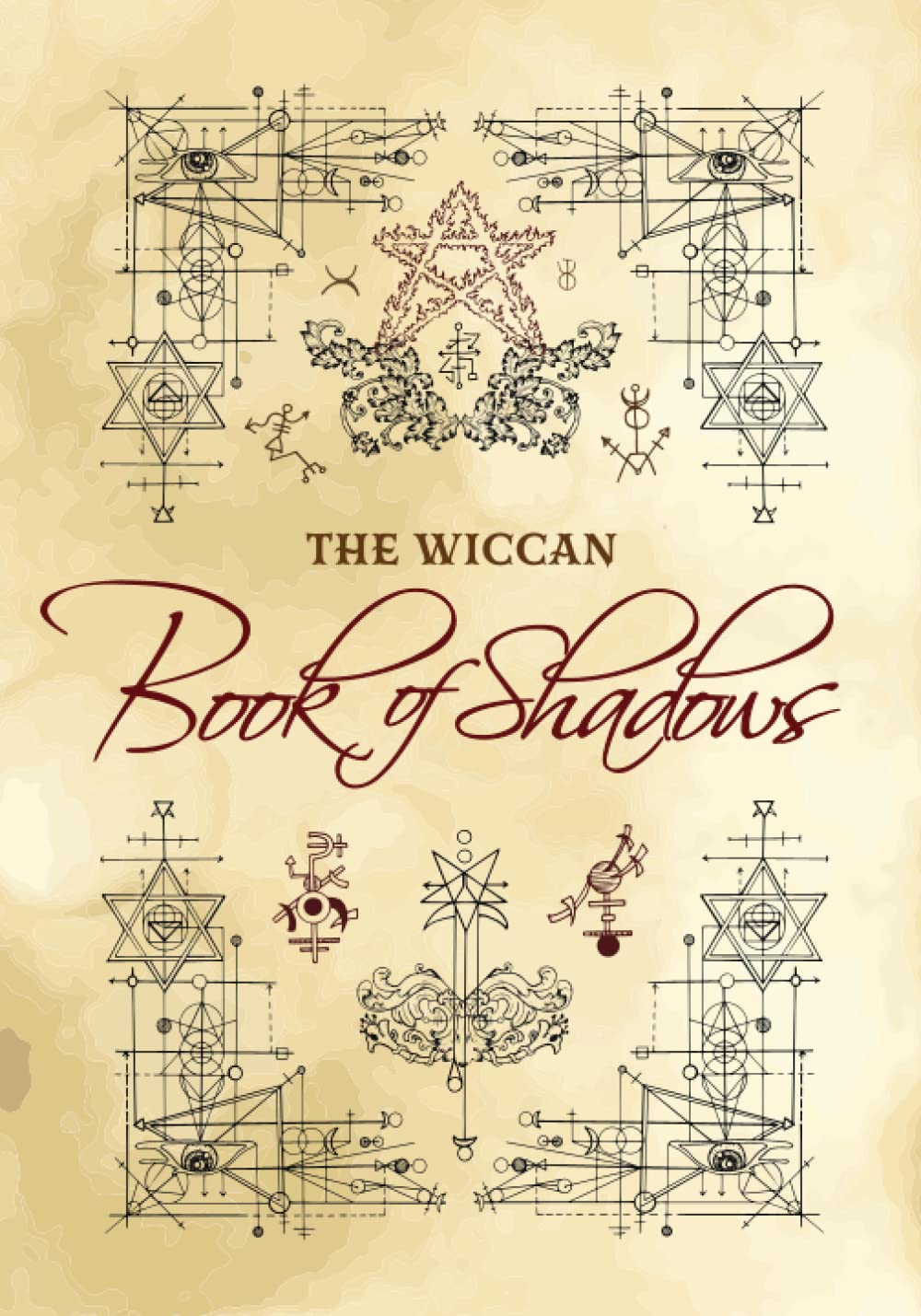Wiccan Book of Shadows: An Illustrated Witch Journal for Spell Craft ...