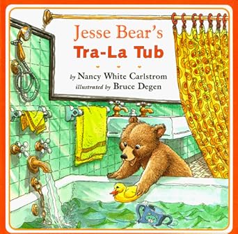 Amazon.com: Jesse Bear's Tra-LA Tub (Jesse Bear Board Books ...