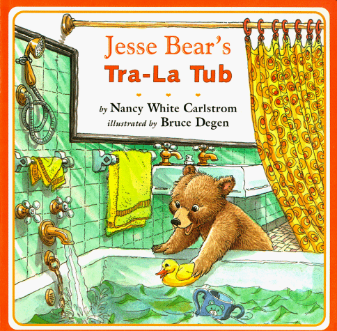 Amazon.com: Jesse Bear's Tra-LA Tub (Jesse Bear Board Books ...