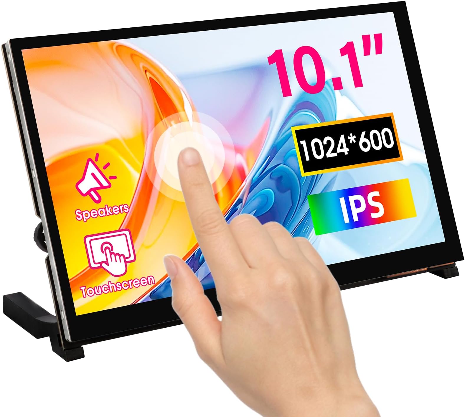 Amazon.com: 7inch HDMI LCD (H) 1024x600 IPS Capacitive Touch Screen LCD ...
