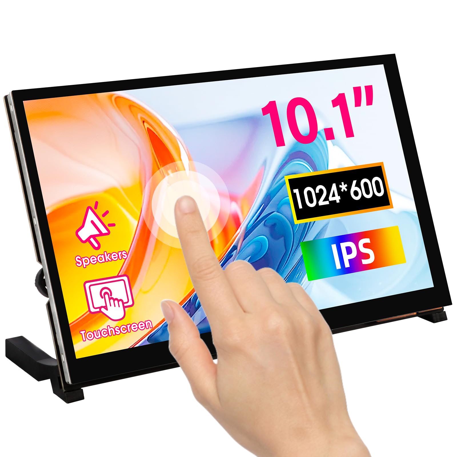 Snapklik.com : 10.1 Inch Touchscreen Monitor Capacitive Touch Screen ...