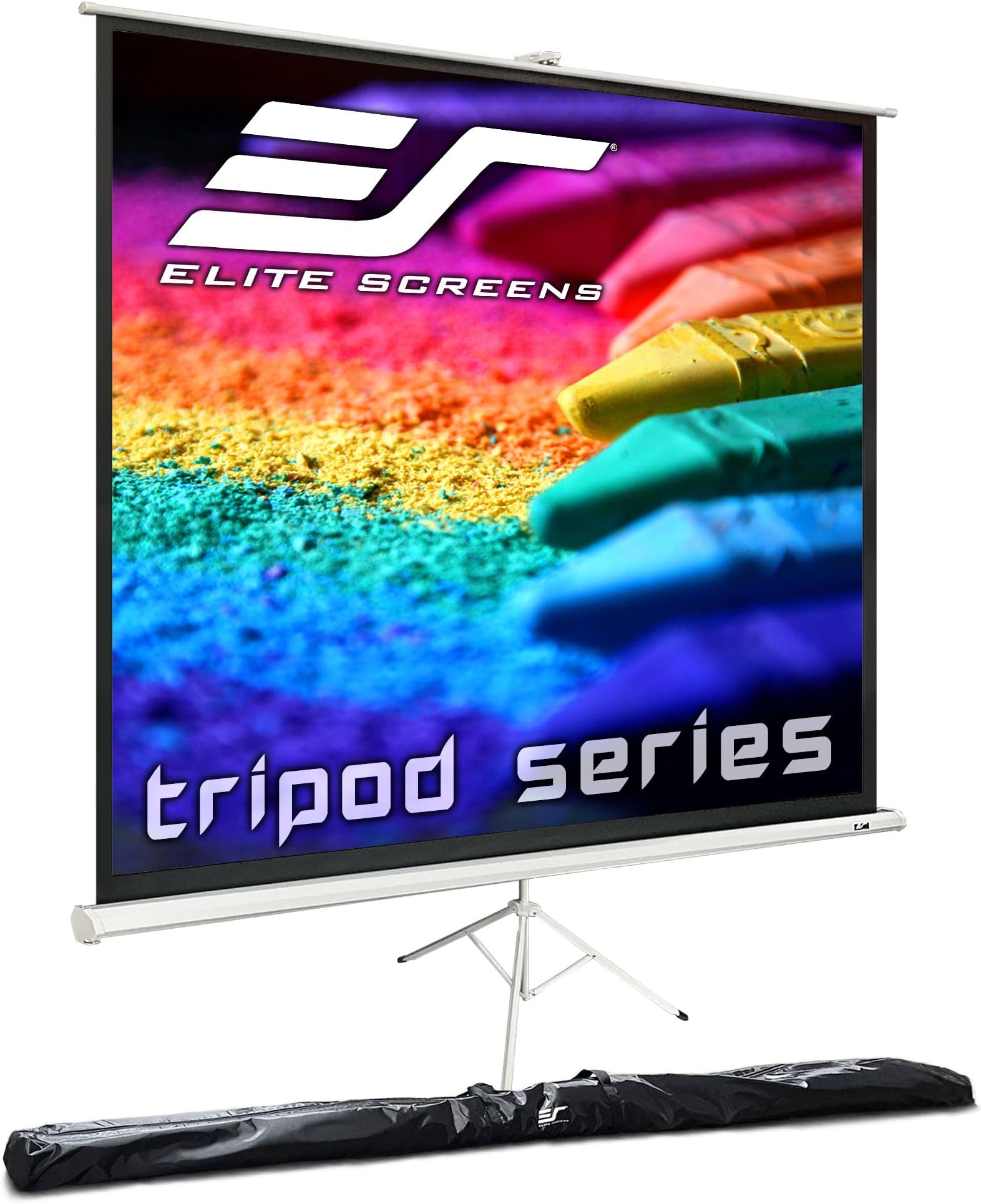 Amazon.com: Projector Screen and Stand, Portable Projector Screen, 120 ...
