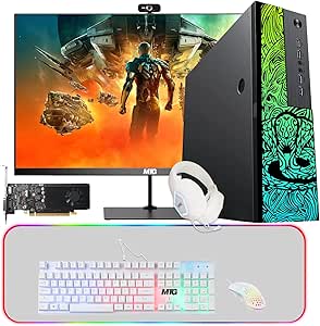 Amazon.com: TechMagnet Gaming Desktop PC Computer, Cobra, Intel Core i5 8th Gen, GT 1030, 32GB ...