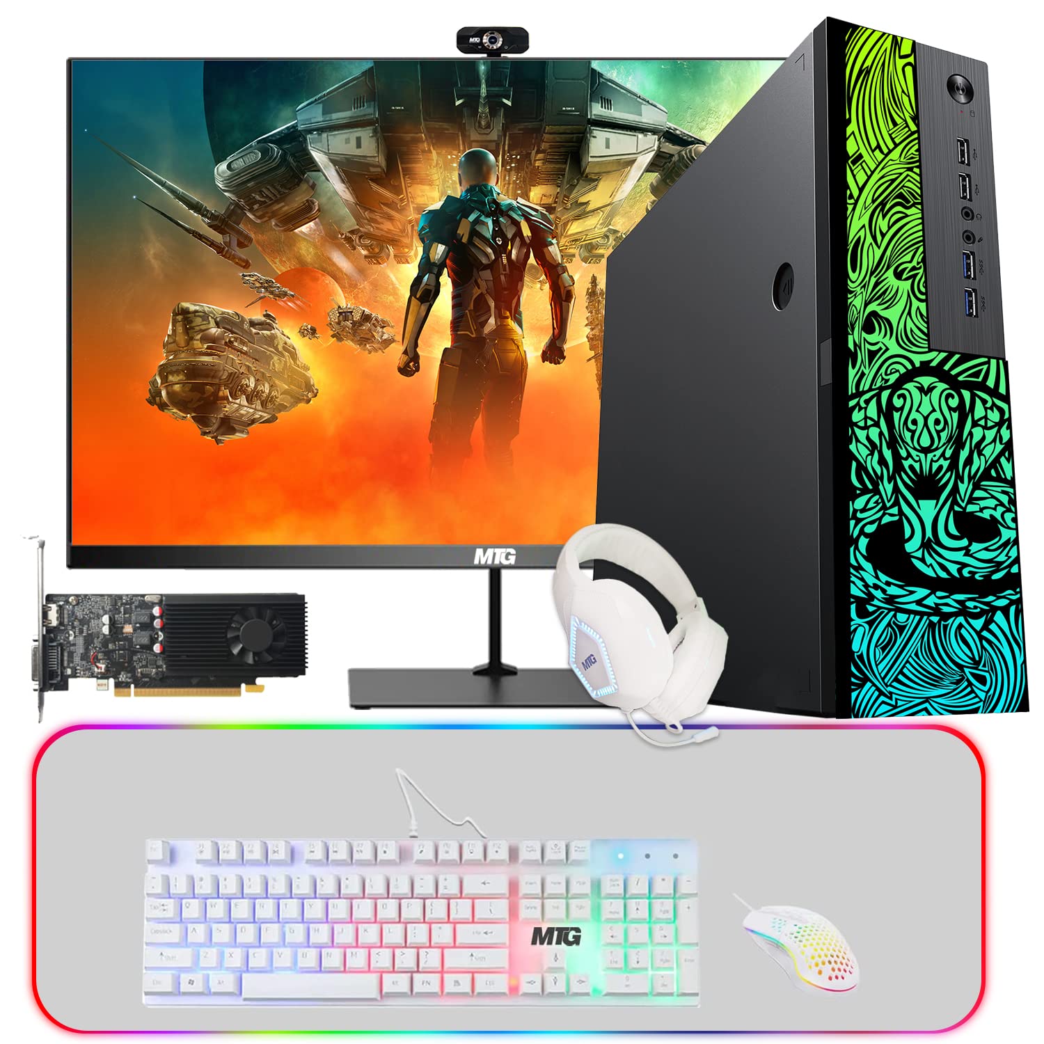Amazon.com: TechMagnet Gaming Desktop PC Computer, Cobra, Intel Core i5 ...