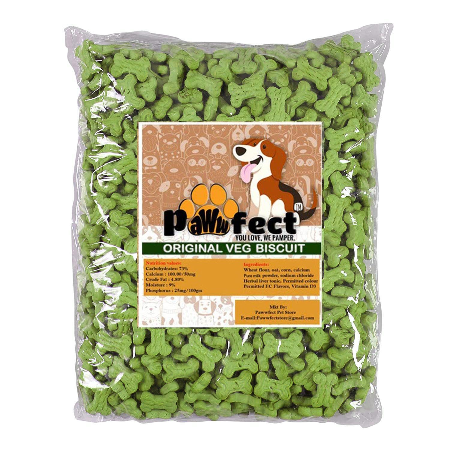 Buy Pawwfect® Oven Baked Crunchy Bone Biscuits: Delicious Health Boost ...