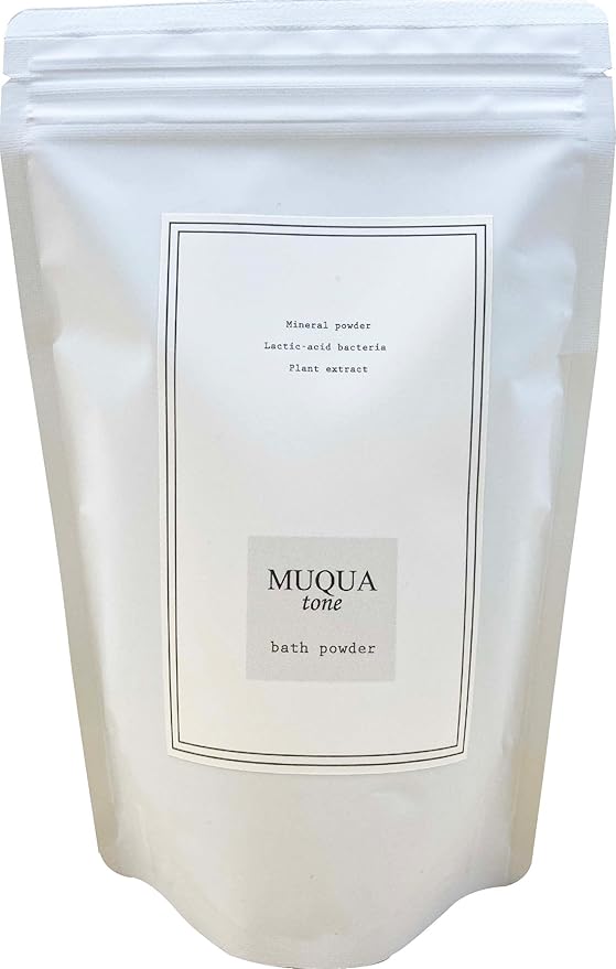 Amazon | 【毛穴の洗浄までする入浴剤】MUQUA(ﾑｸｱWHITE) 500g(25日分) 保温+保湿力(温活)ヒト由来乳酸菌入りで無 ...