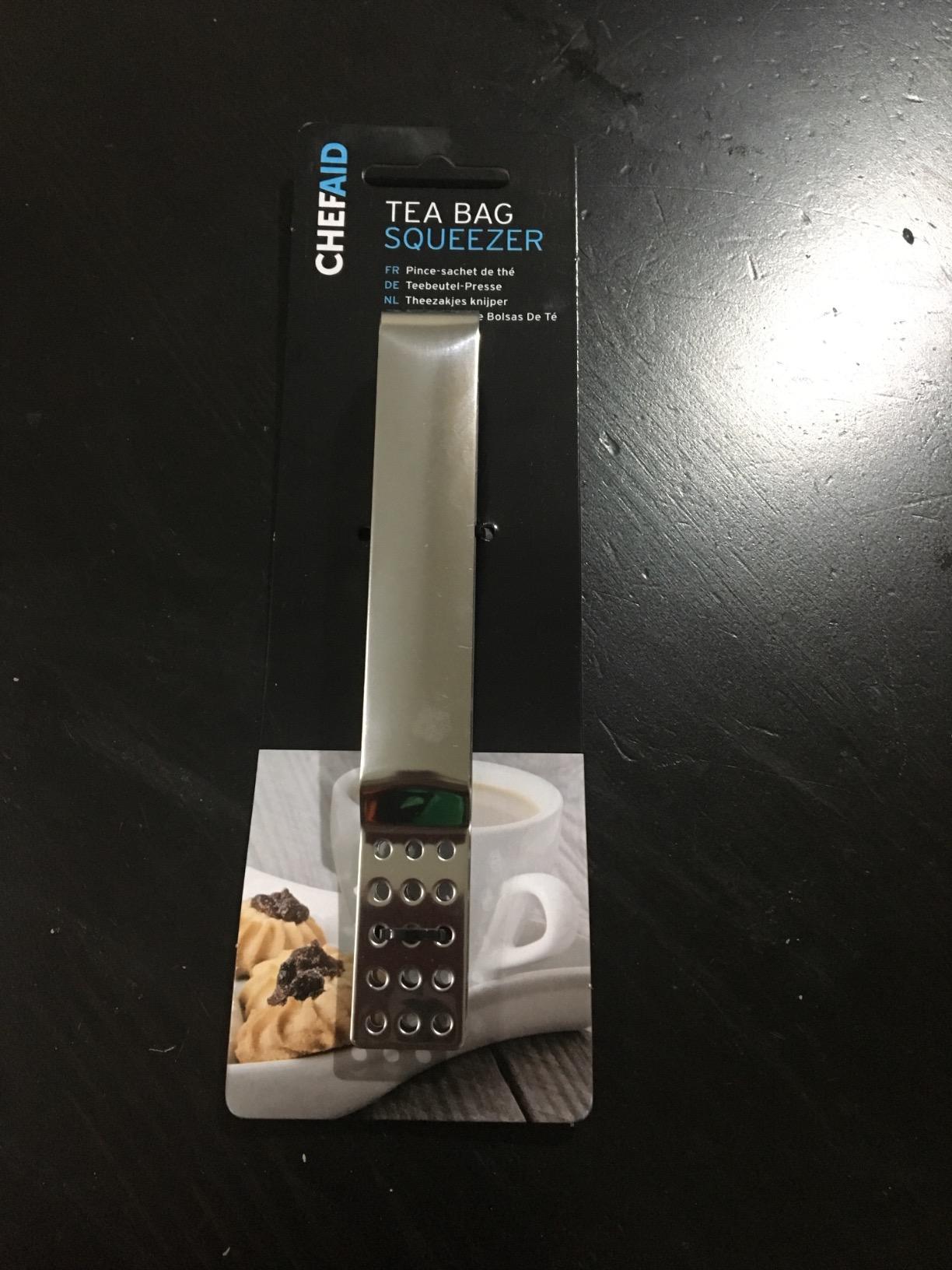 Chef Aid Tea Bag Squeezer, Traditional and Effective Design That Will ...
