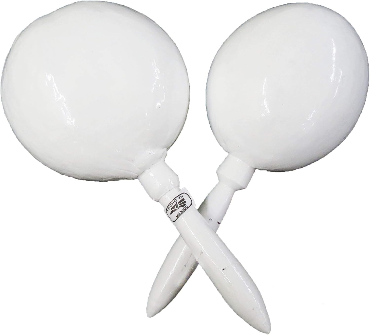 Amazon.com: 5 PACK Mexican Wedding White Maraca Pair (10 maracas total ...