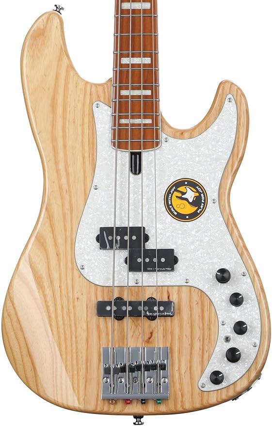 Amazon.com: Sire Marcus Miller P8 4-string Bass Guitar - Natural ...