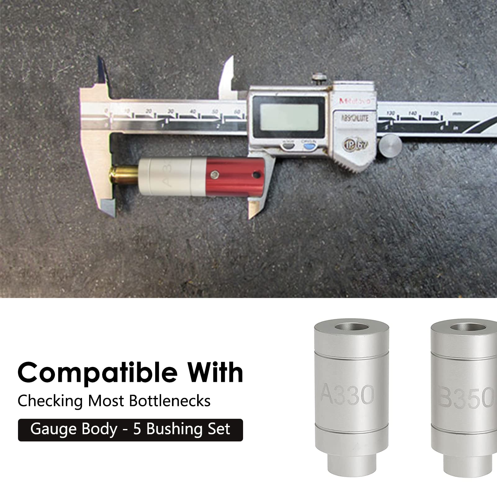 Reloading Kit AltitudeCraft Head Space Gauge Comparator Kit With 6 ...