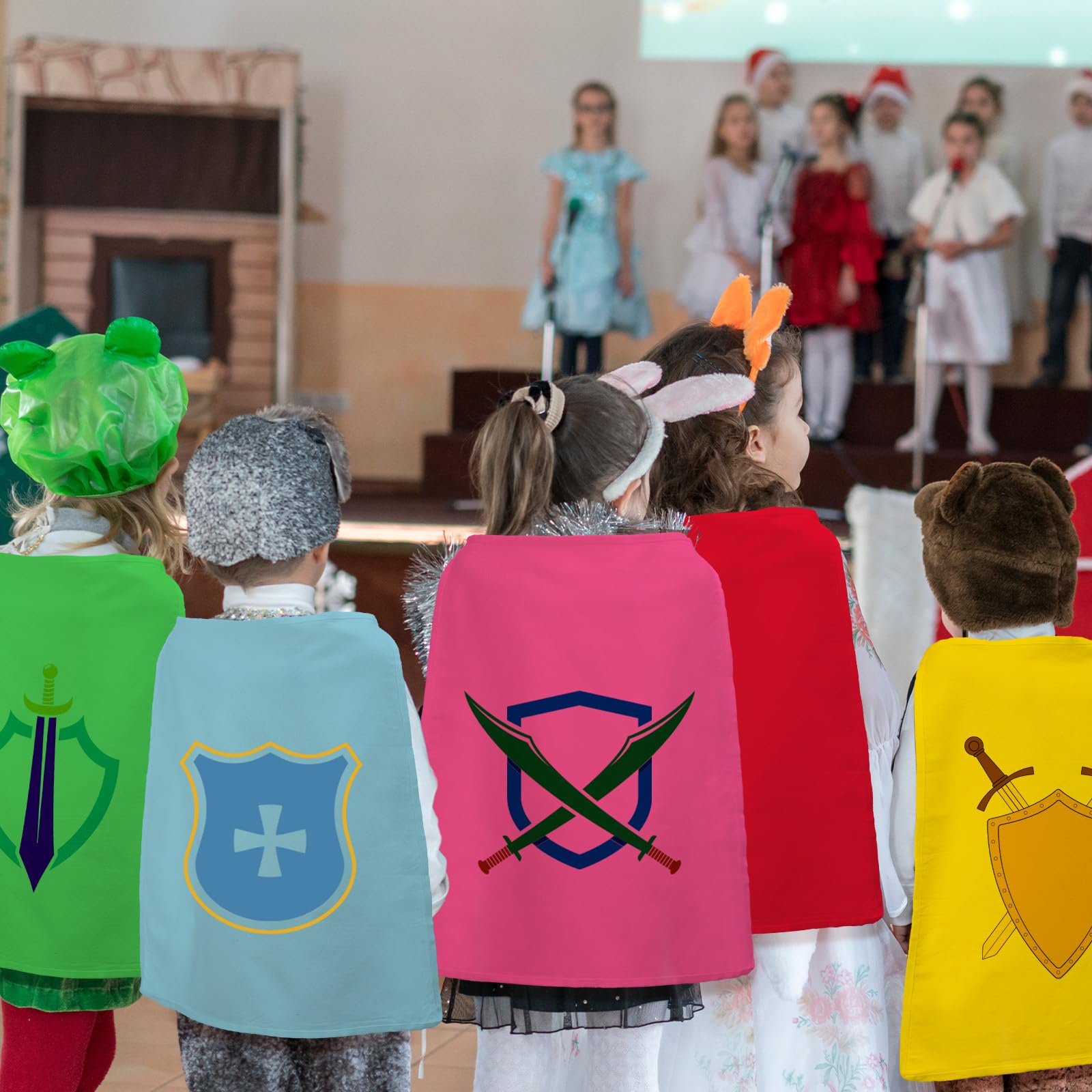 Snapklik.com : 12 Pcs Hero Capes Crafts Canvas Blank Cape To Decorate ...