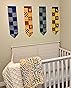 Conquest Journals Harry Potter Small Hogwarts House Quidditch Flags ...