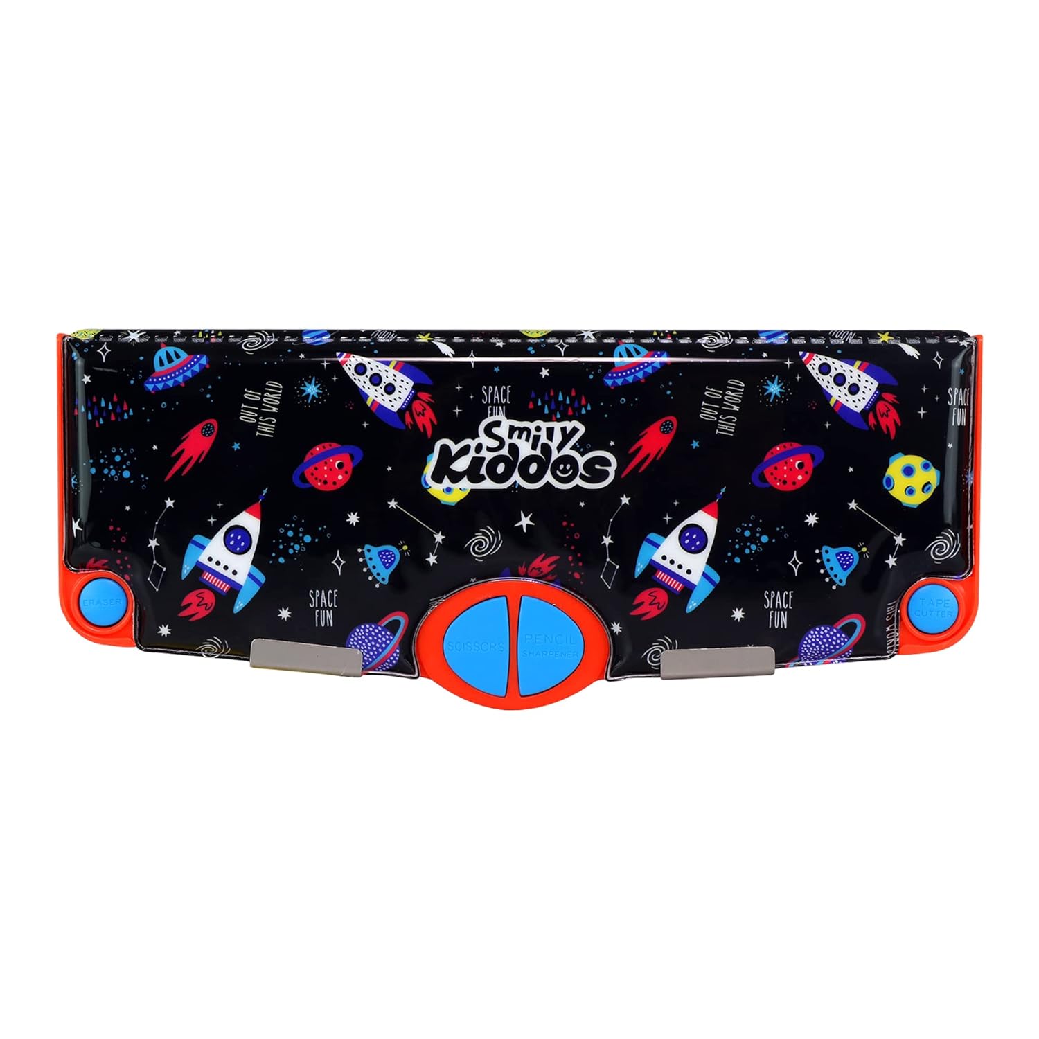 Smily Kiddos Metal Multi Functional Pop Out Pencil Box For Kids ...