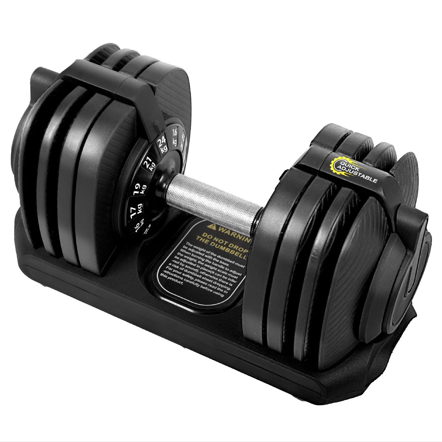 BODYTECH 53LBS Quick Adjust Dumbbell Review: Fast, Safe & Space-Saving ...