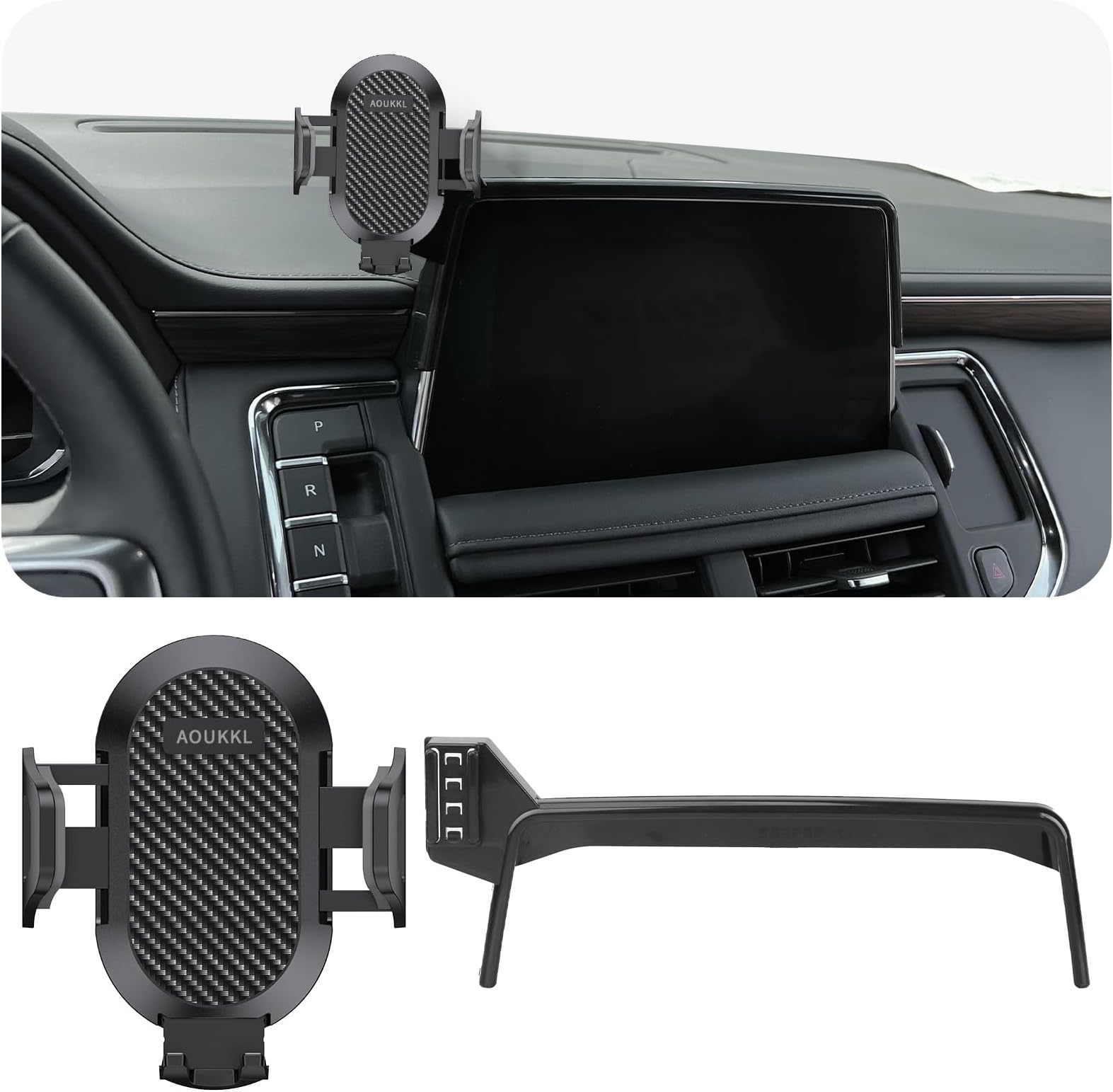 Amazon.com: LUNQIN Car Phone Holder for Chevrolet Suburban 2021 2022 ...
