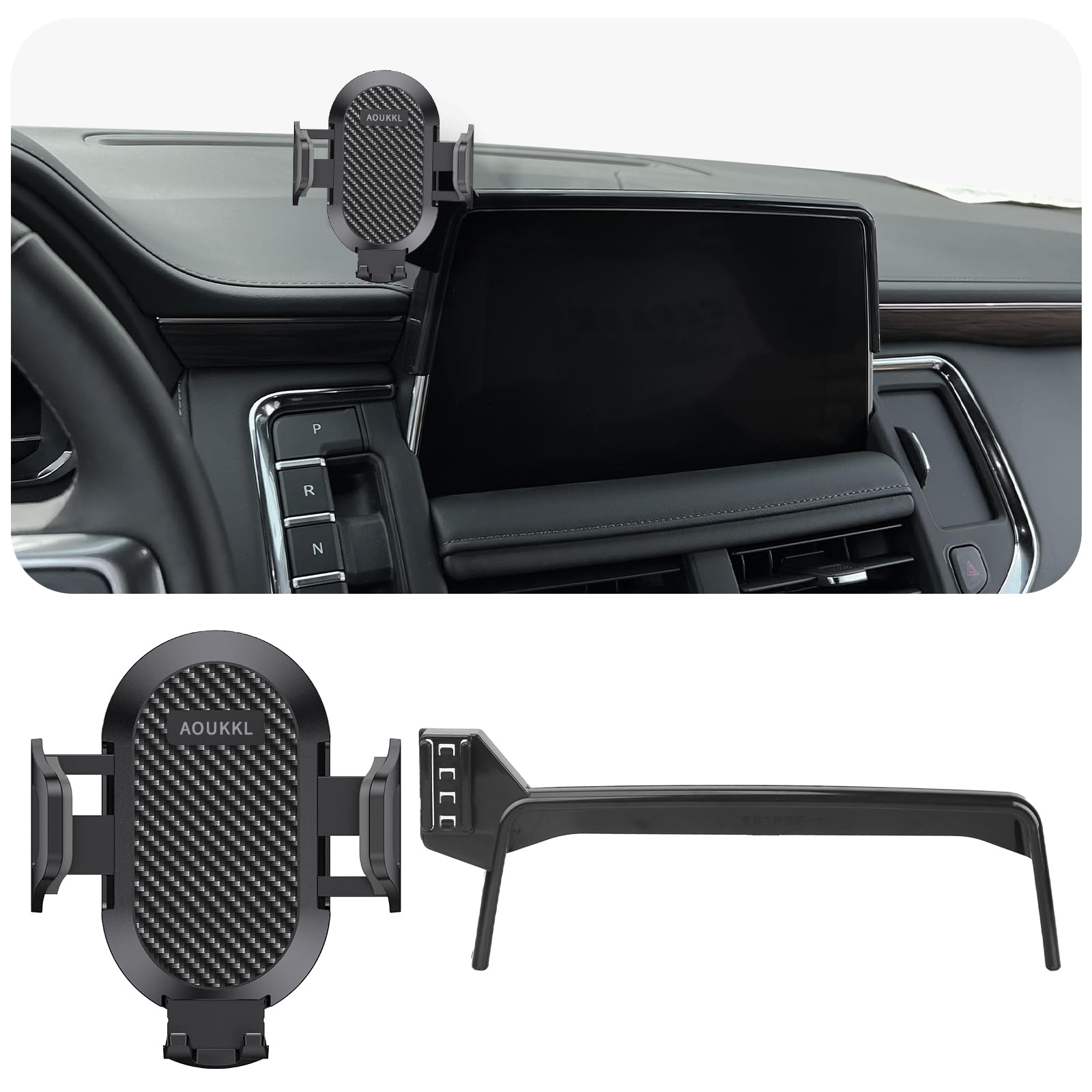 Amazon.com: AOUKKL Car Phone Holder Fits for Chevrolet Suburban 2021 ...