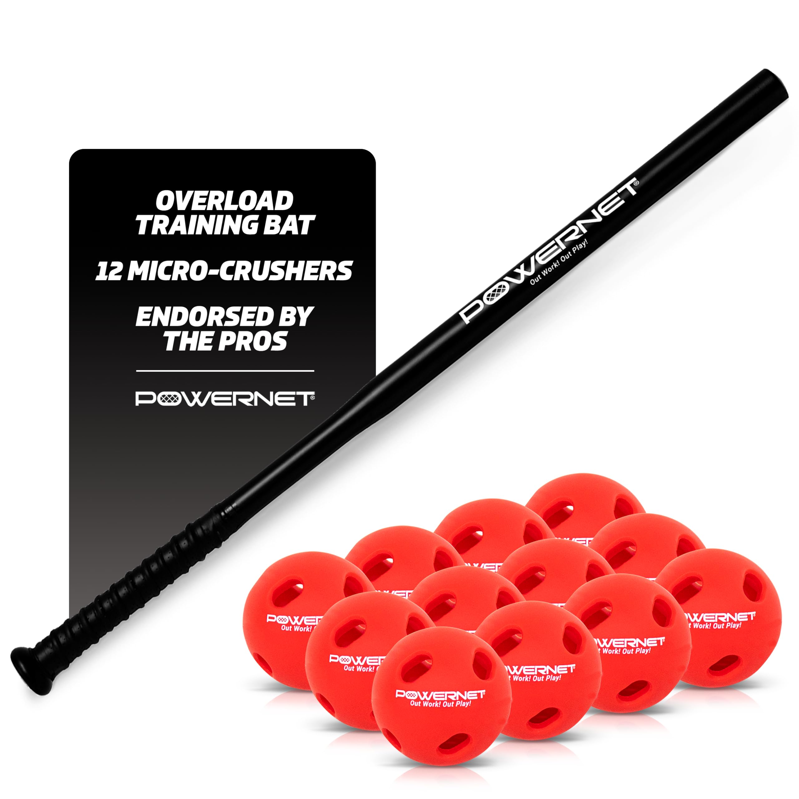 Snapklik.com : PowerNet Overload Training Baseball Bat, Baseball ...