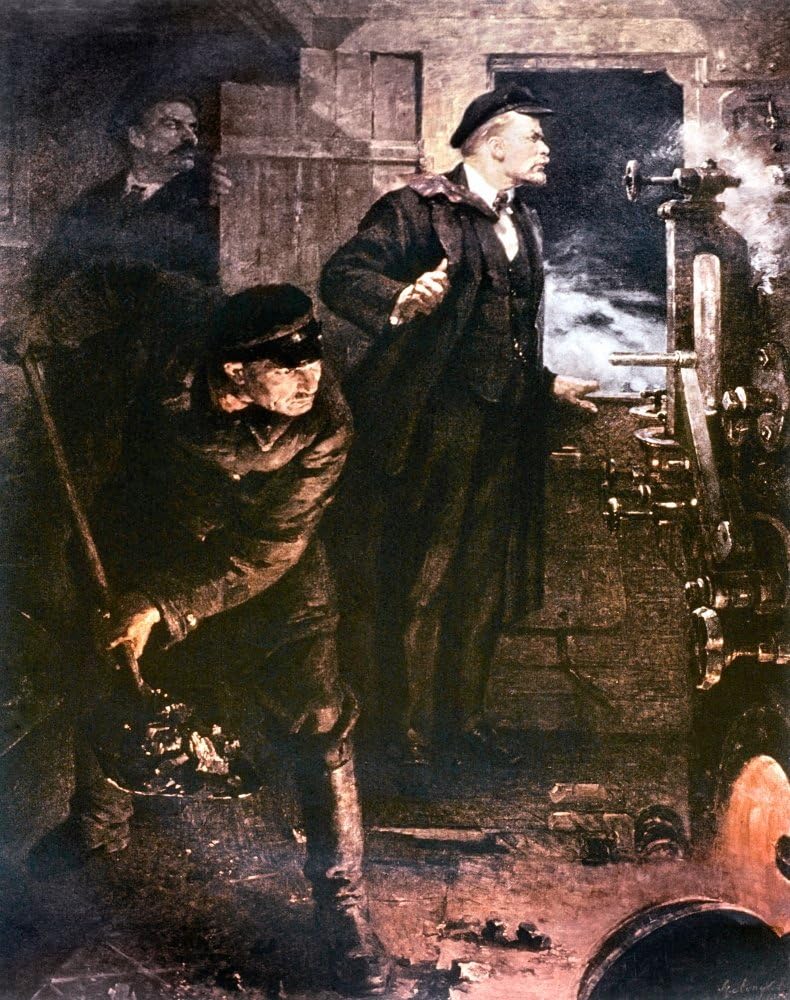 Amazon.com: Vladimir Lenin (1870-1924) Nvladimir Ilich Ulyanov Known As ...