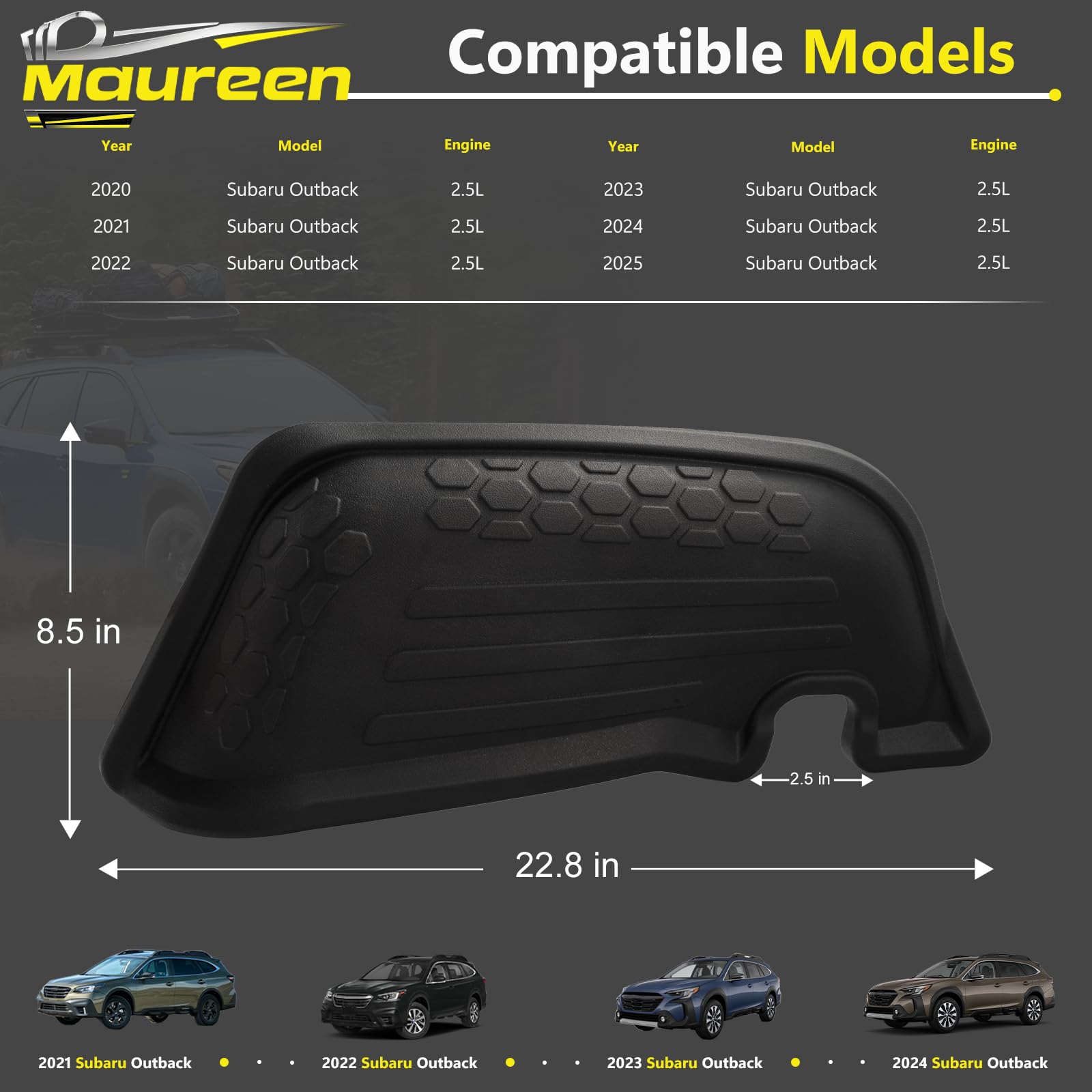Sidewall Protector Subaru Outback For 2020 2021 2022 2023 2024 Car Door ...