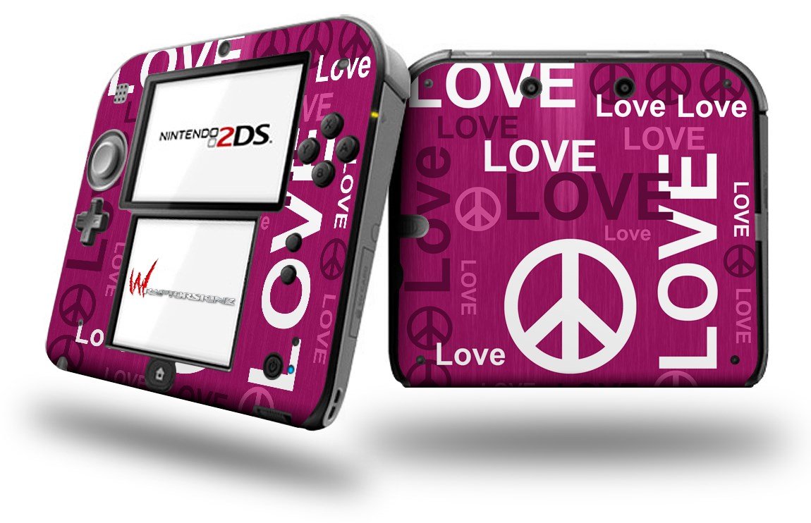 Amazon.com: Love and Peace Hot Pink - WraptorSkinz Decal Style Vinyl ...