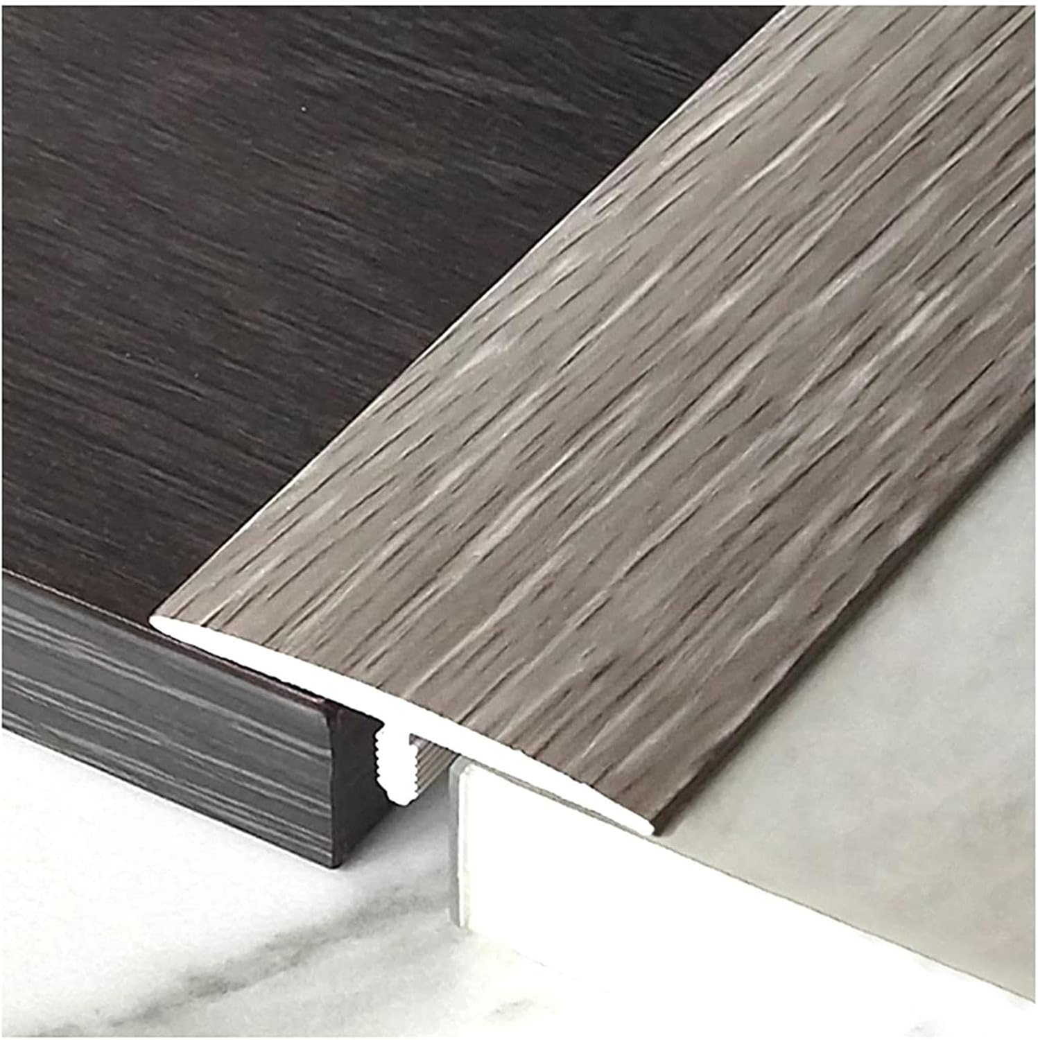 Amazon.com: Flooring Transition Strip T-Shaped Flooring Transition ...