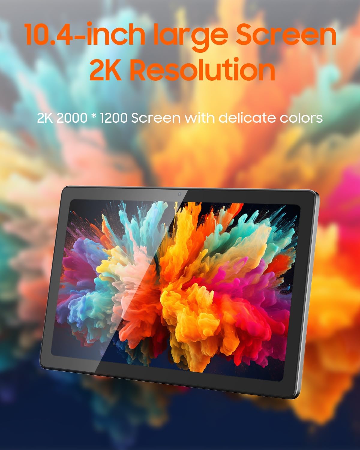 10.4 pulgadas Tablet Android 13 Tablet con funda de teclado Mouse ...