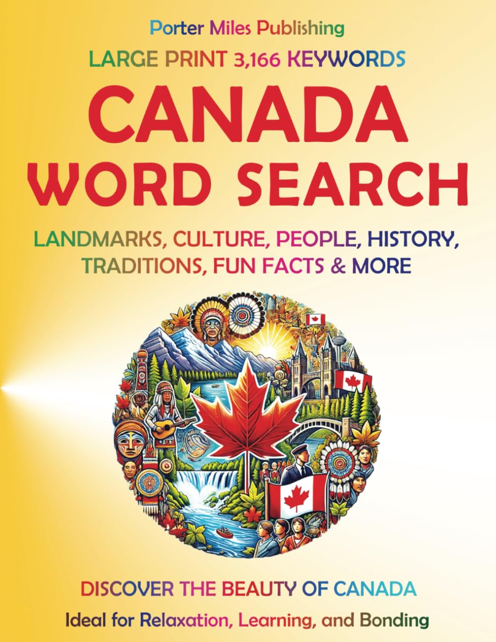 Amazon.com: CANADA WORD SEARCH: Discover the Beauty of Canada ...