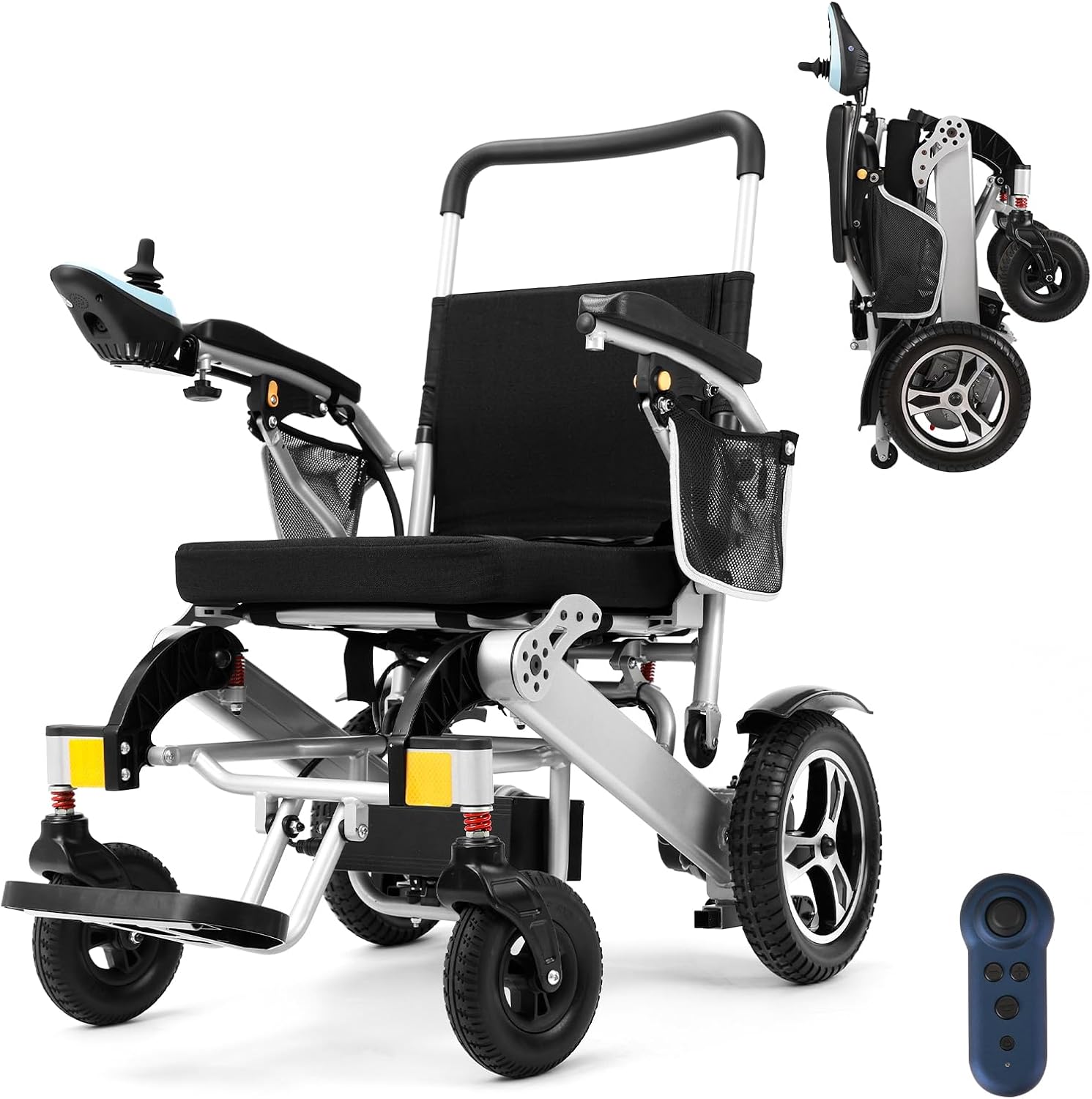 Amazon.com: Electric Wheelchairs for Adults Lightweight Foldable, 220 ...